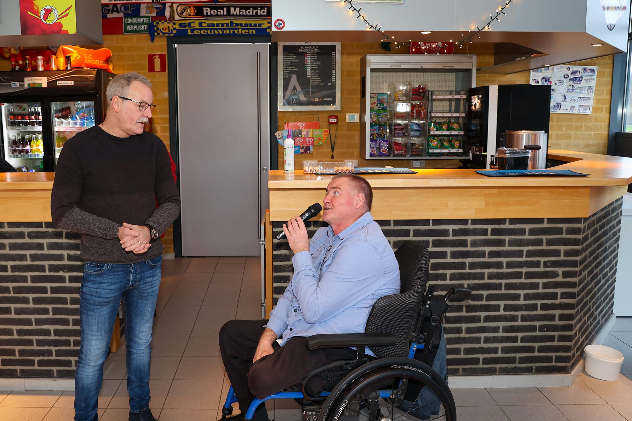 Robbie Roossien gehuldigd tijdens Nieuwjaarsreceptie! - SC Angelslo